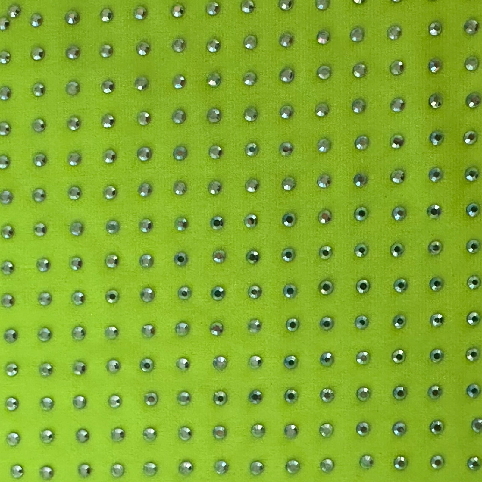 Rhinestones Four Way Stretch Polyester Spandex Tricot Fabric | Spandex