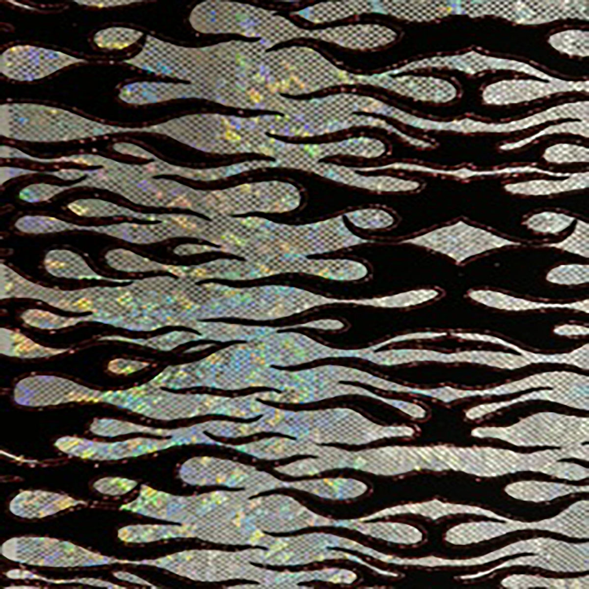 Fire Hologram Spandex | Elite Master Grade Flame Flex | Spandex Palace